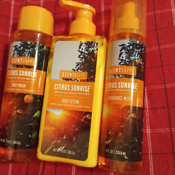 Bath, Skin & Hair | New Citrus Sunrise Body Wash Lotion And Fragrance ...